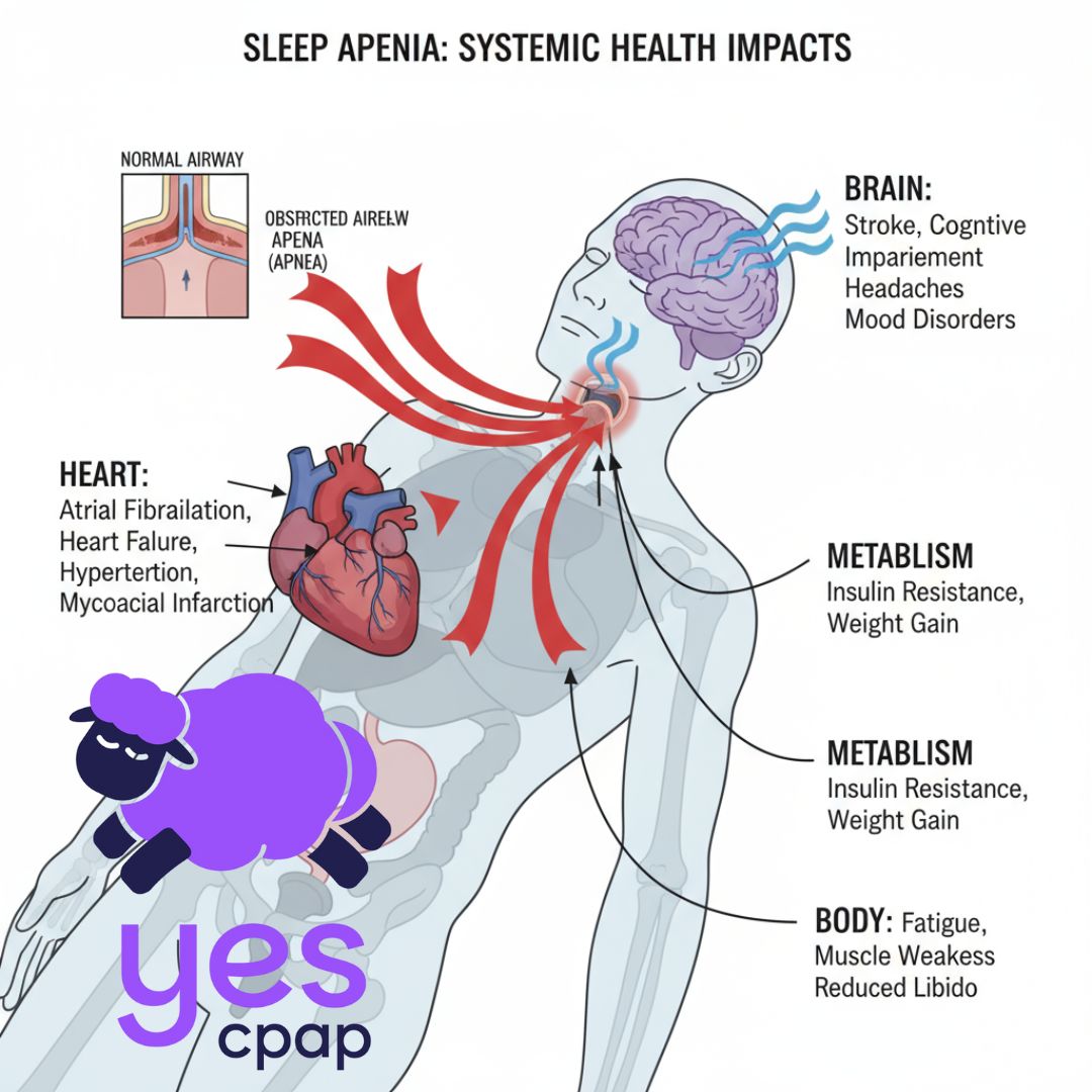 Sleep Apnea Health Risks Singapo... | Sleep Apnea Singapore RPSGT Guide